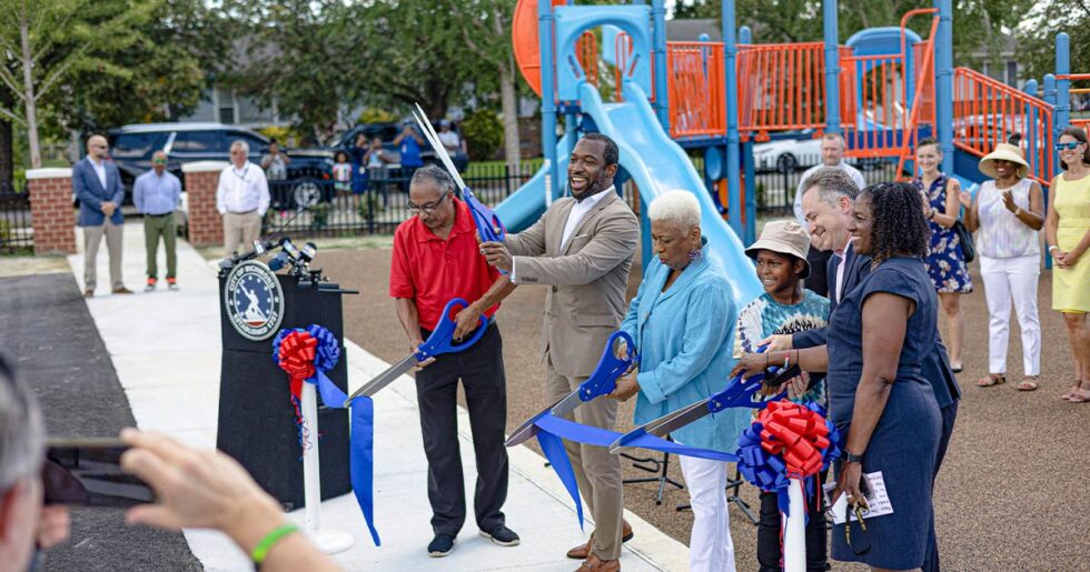 Ribbon Cutting at Henry L. Marsh Elementary School - Branch Builds