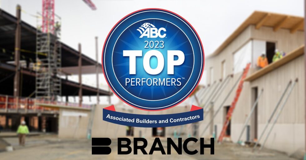 Branch Honored as a Top-Performing Construction Contractor by ABC ...